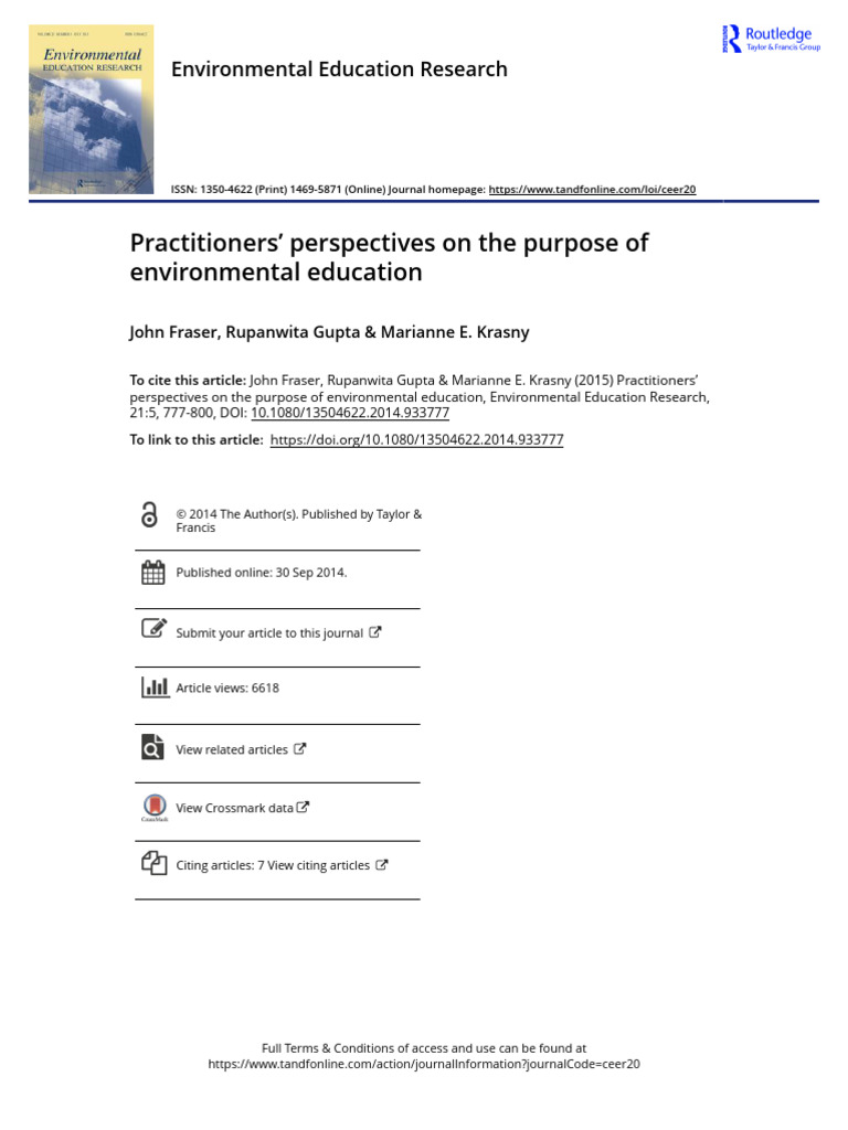 Fraser Et Al. - 2015 - Practitioners' Perspectives On The Purpose of ...