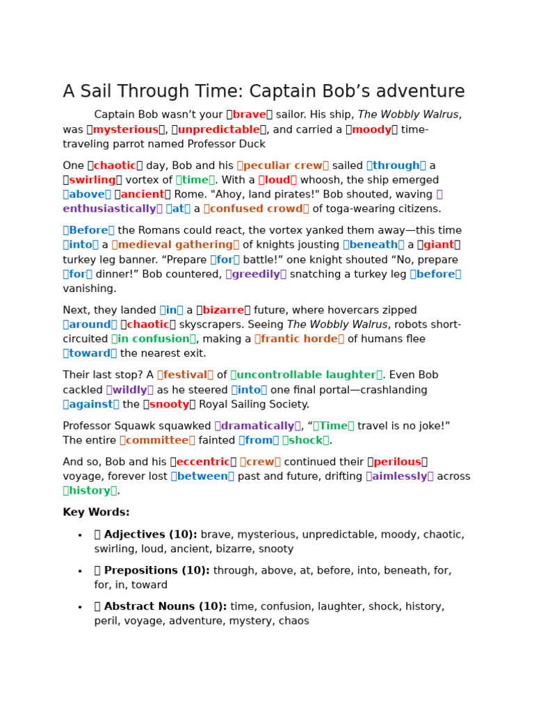 Creative Writing Project | PDF