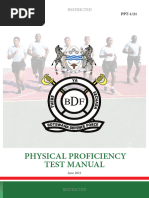 GAFPB Requirements and Scoring Guide | PDF | Military