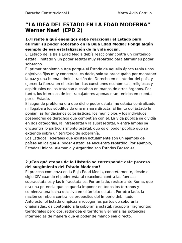 Epd 2 | PDF | Estado (política) | Feudalismo