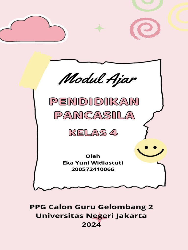 (Ppa) T4 - 4.1 Modul Ajar CRT - Ruang Kolaborasi | PDF