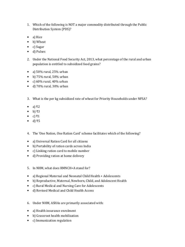 MCQ Retest - Public Finance | PDF | Public Services | Social Policy