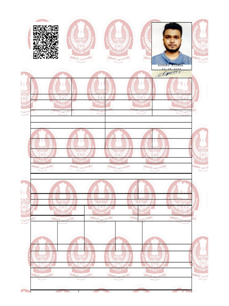 Applicationform Draft Print For All | PDF