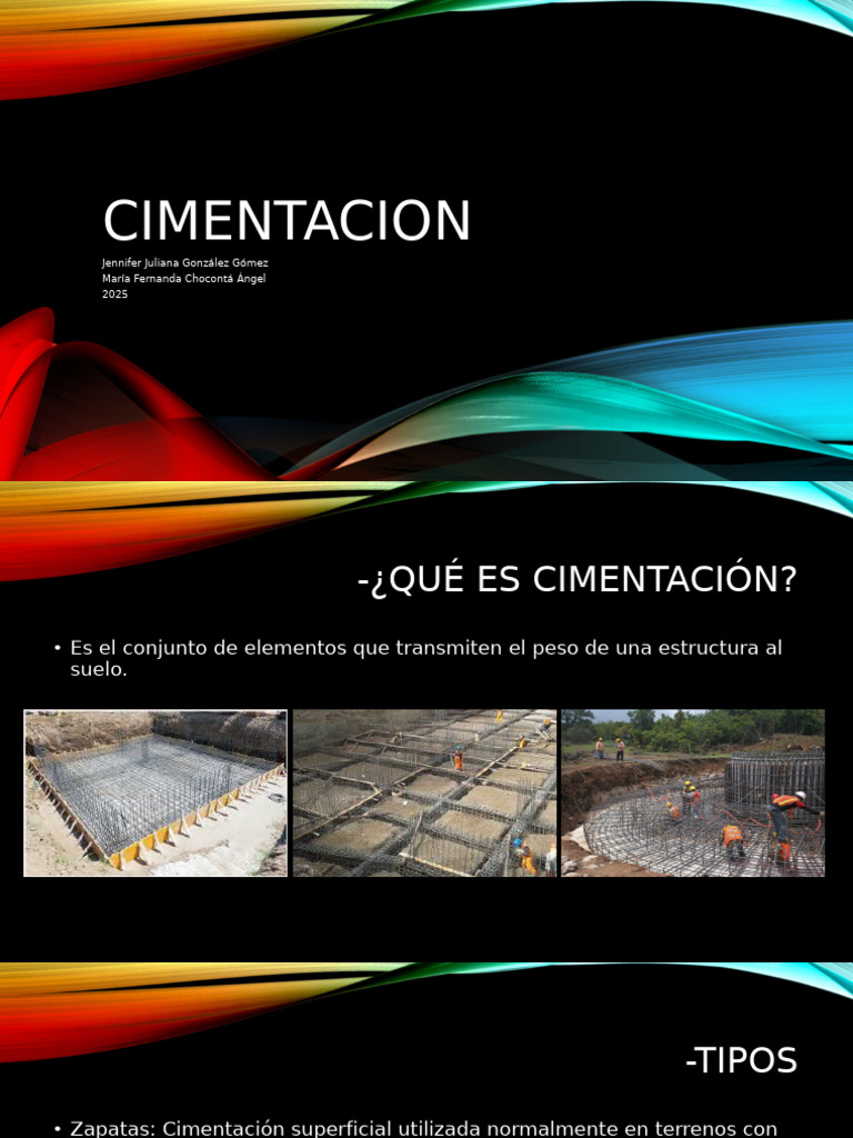 CIMENTACION Jenifer y Mafe | PDF