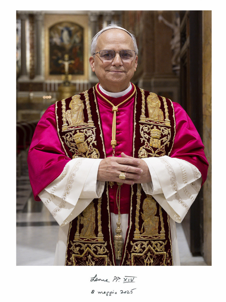 Leo PP. XIV - Foto Oficial A4 | PDF