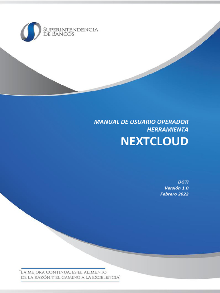Manual Usuario Operador Nextcloud | PDF | Archivo de computadora | Contraseña
