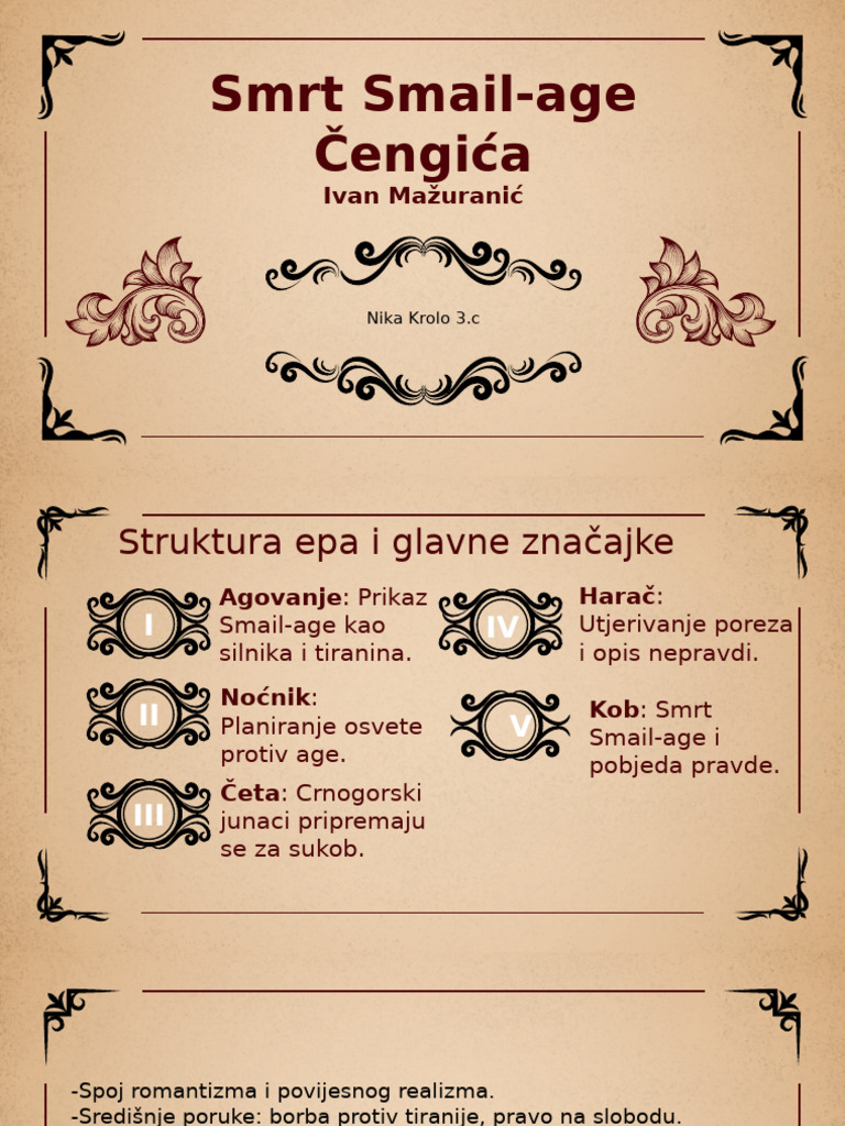 Smrt Smail-age Čengića | PDF