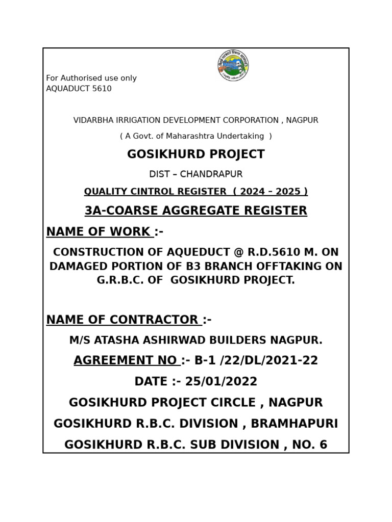 3A-COARSE AGGREGATE RES | PDF