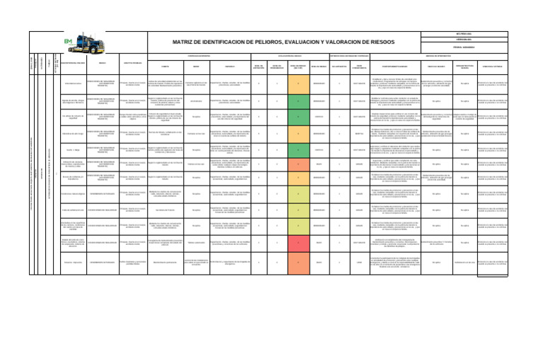 Paso 6 Matriz Del Pesv | PDF | Accidente de tráfico | Seguridad vial