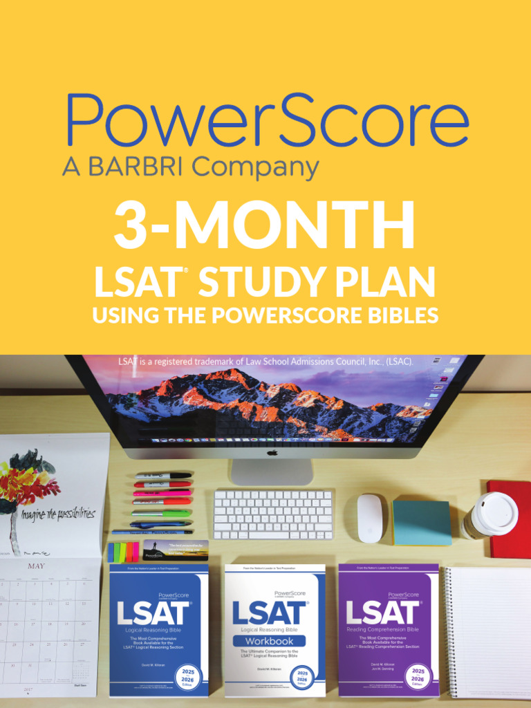PowerScore 3-Month LSAT Study Plan | PDF | Law School Admission Test ...