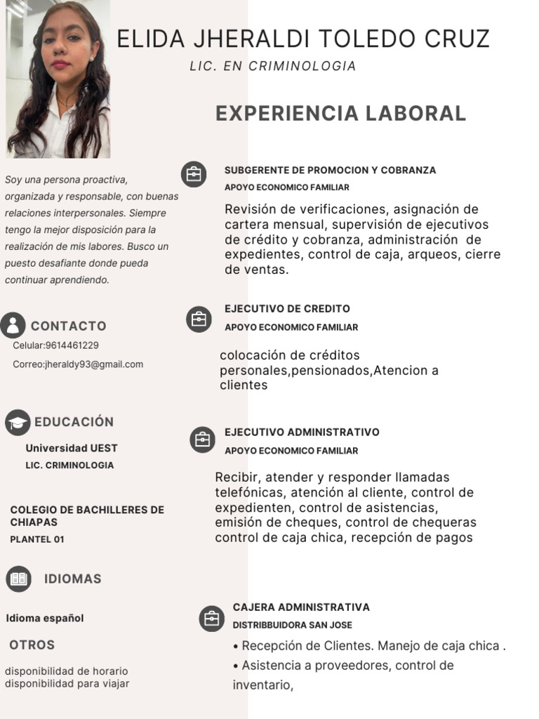 Elida Jheraldi Toledo Cruz | PDF