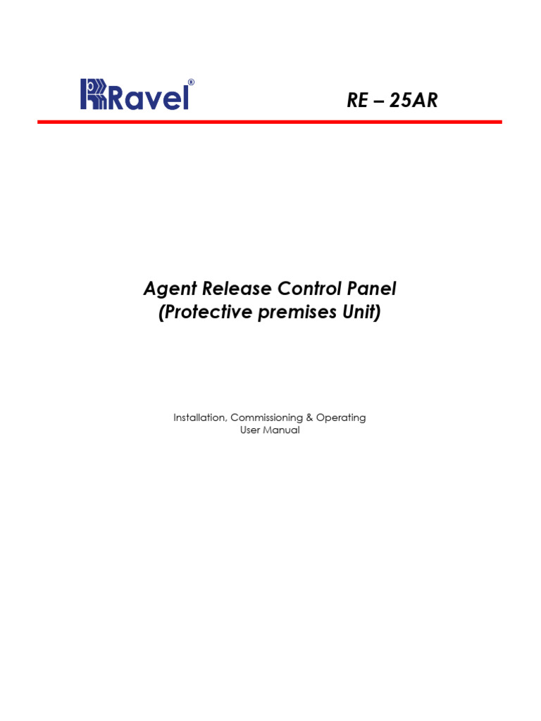 RE-25AR Instruction Manual | PDF | Electrical Engineering | Electricity