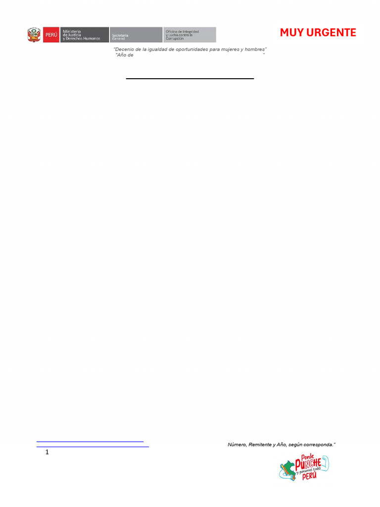 MEMORANDO_000242-2025_JUS-OILC.pdf (1) | PDF | Justicia | Crimen y violencia