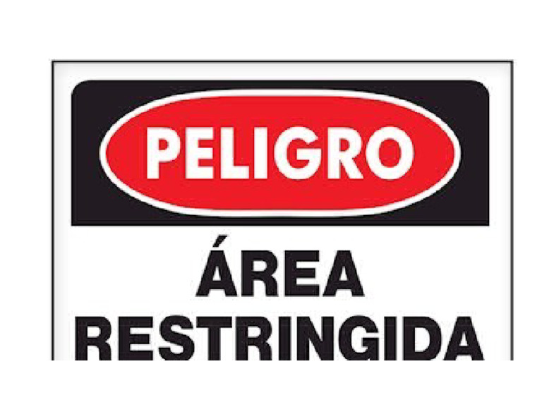 Area Restringuida | PDF