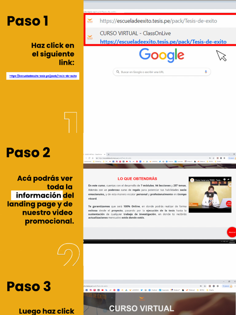 indicaciones compra del curso (1) | PDF