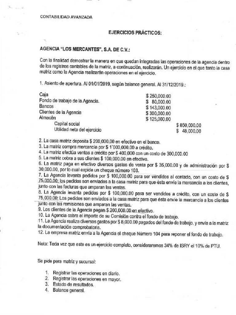 Anadelia Herrera Perez Ejercicios | PDF