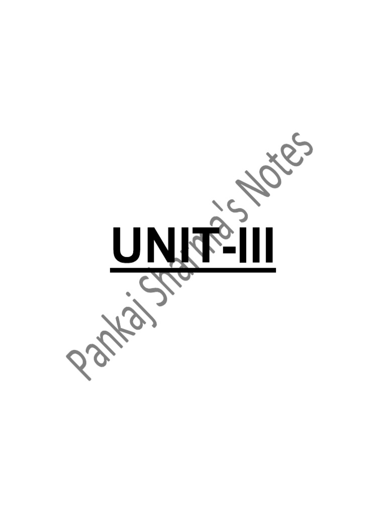 DS_UNIT_III & IV | PDF | Algorithms And Data Structures | Computer Programming