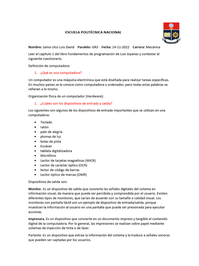Gr5_deber 1_lema Luis | PDF | Bios | Hardware de la computadora