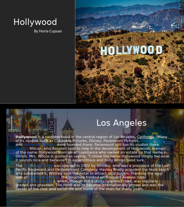 Hollywood | PDF
