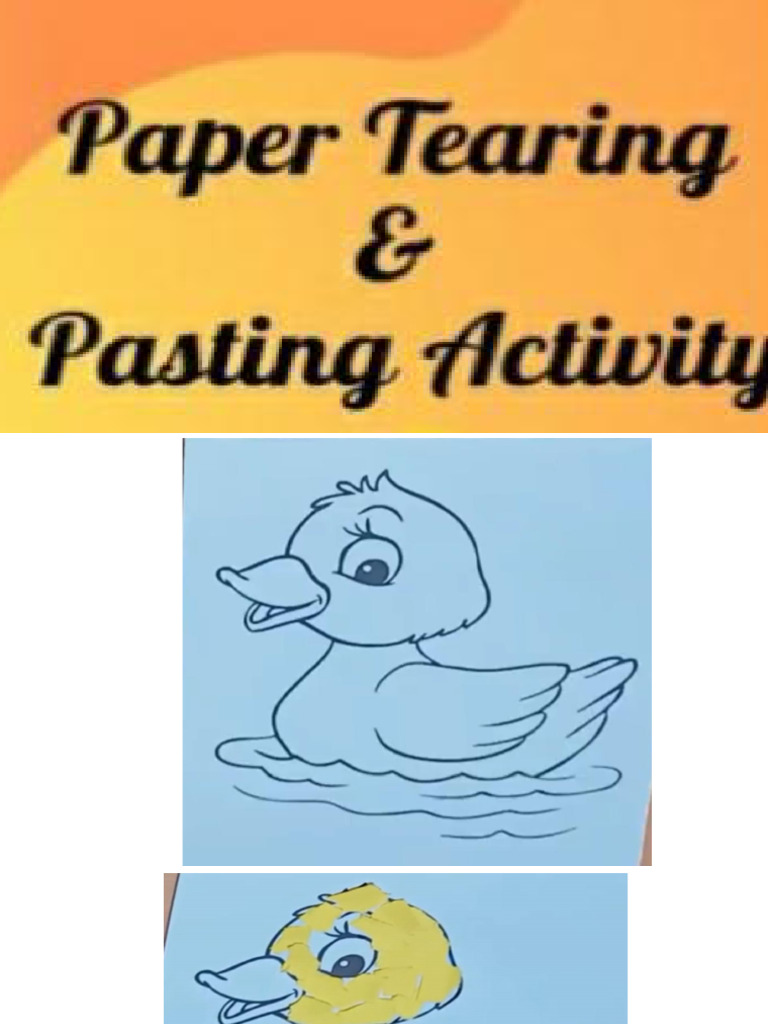 Paper Tearing Activity | PDF