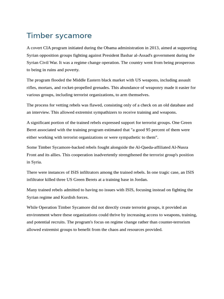 CIA Intervention and Covert Regime Change Operations | PDF | Osama Bin ...