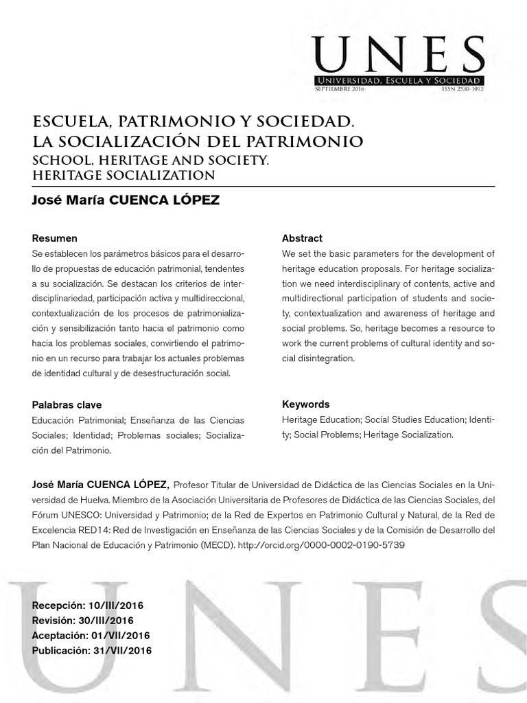 Cuenca Lopez | PDF | Enseñando | Conocimiento