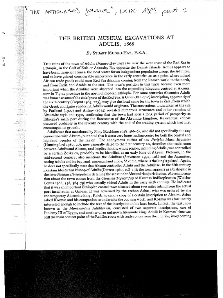 1989 Munro Hay | PDF