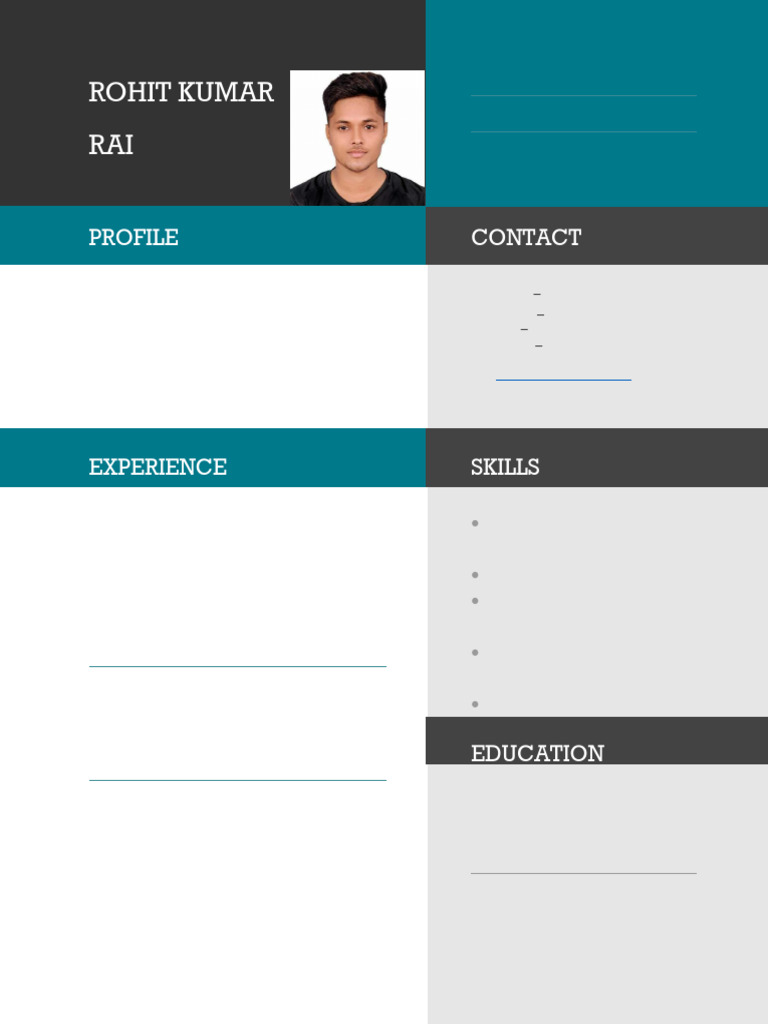 Rohit Rai Resume | PDF