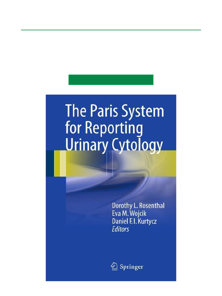 Limited Get The Paris System For Reporting Urinary Cytology High ...