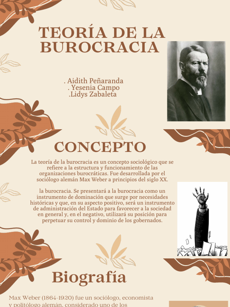 La Burocracia | PDF | Burocracia | Max Weber