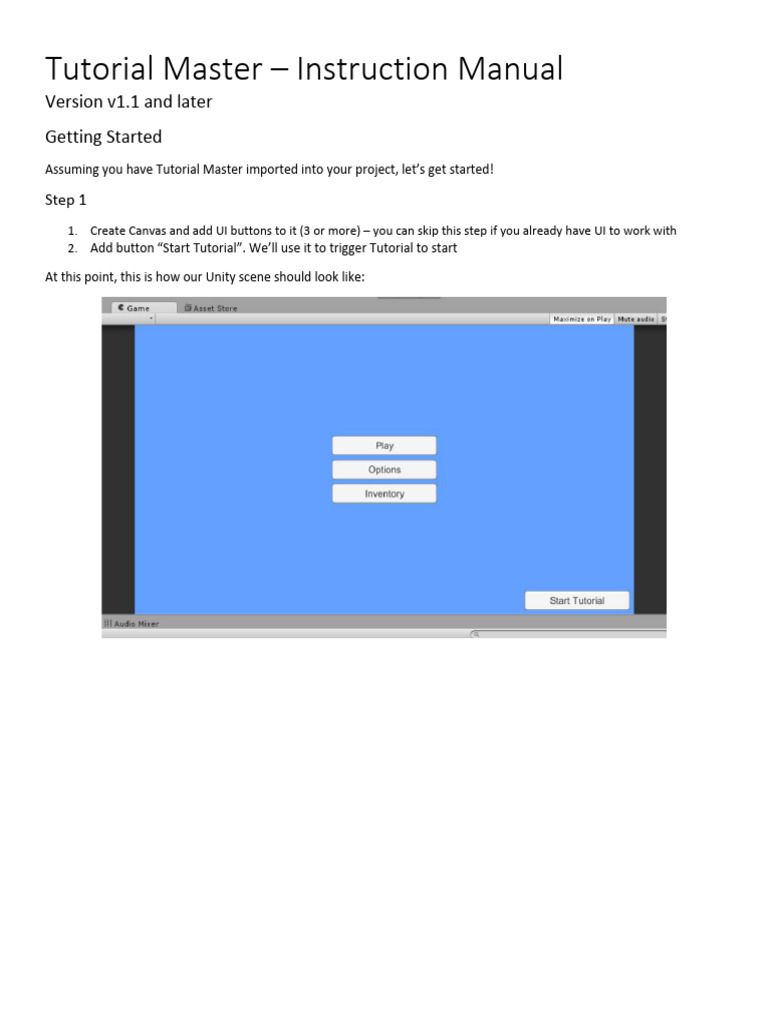 Tutorial Master v1.1 Manual | PDF | Computer Architecture | Computer Science