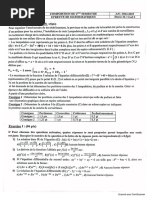Epreuve Maths 1ère C | PDF