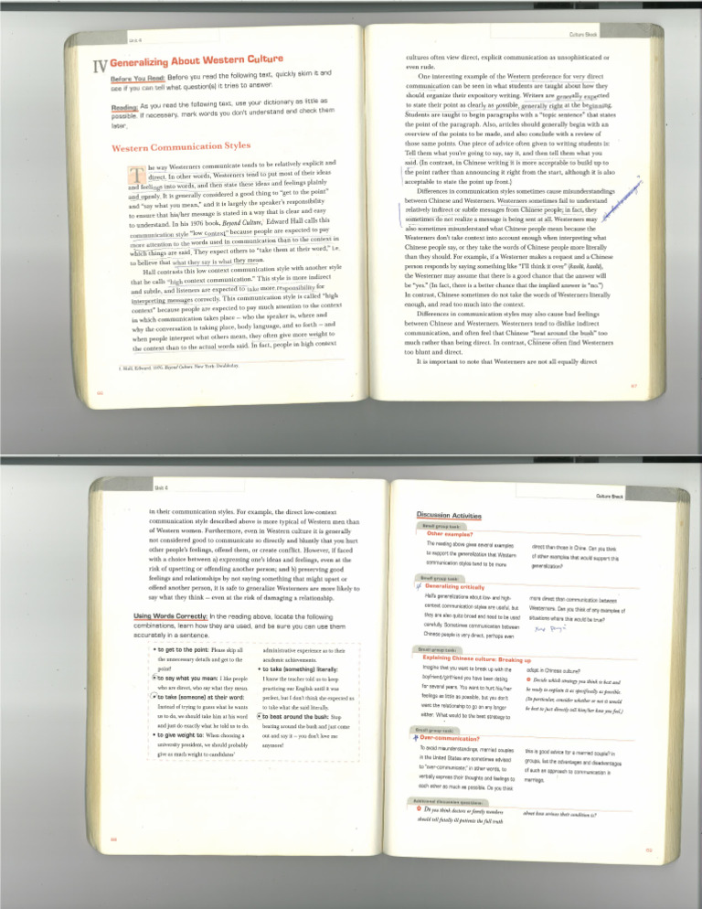 Understanding Western Communication Styles | PDF | Communication ...