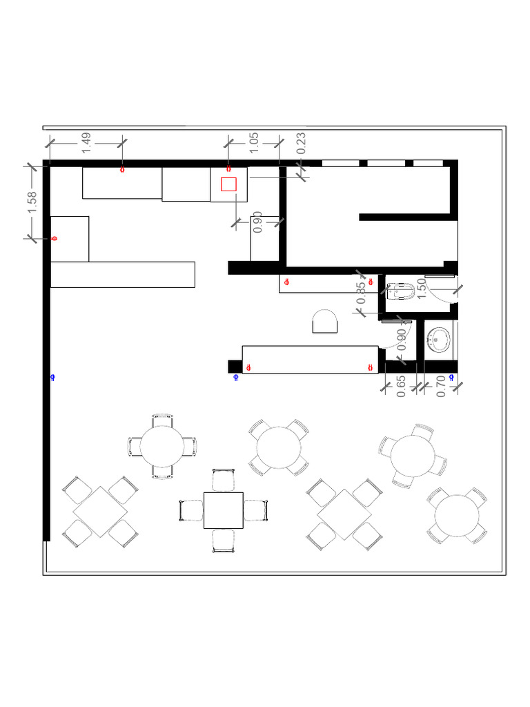 Plano de Fuerza y Cotas | PDF