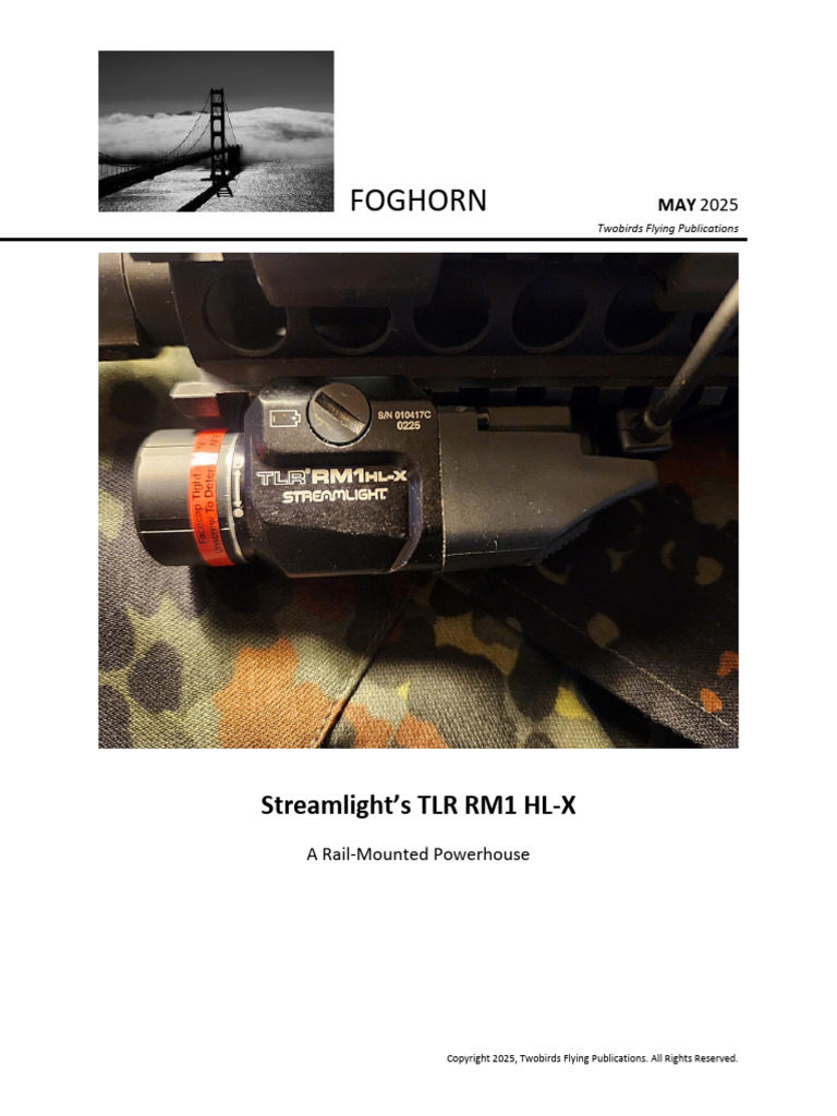 Streamlight's TLR RM1 HL-X | PDF | Equipment | Light