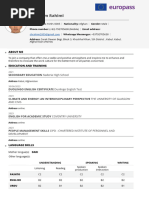 Past Tense Irregular Verbs List Worksheet in Pastel Green Simple Style ...