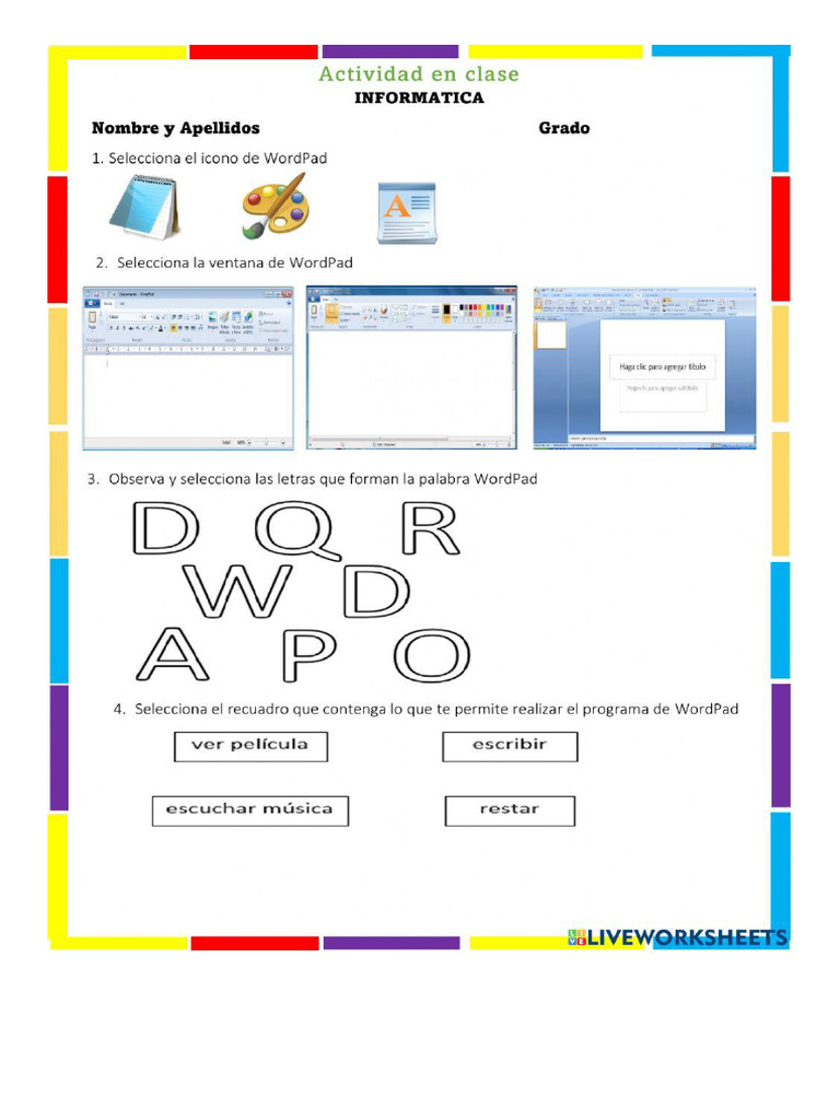 Tarea Segundo Computación | PDF