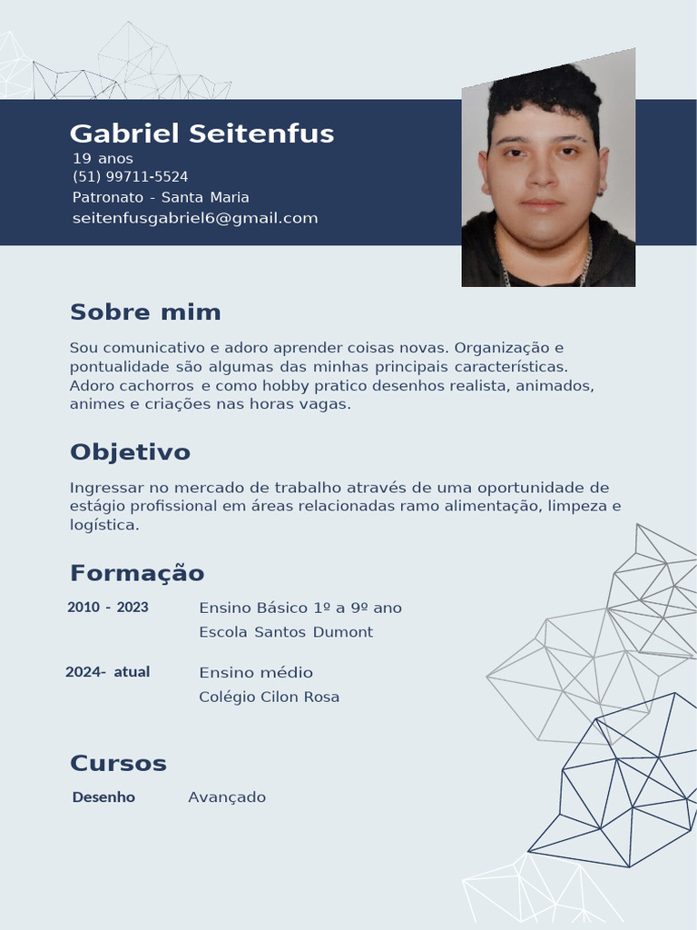 Curriculo Gabriel 4 | PDF