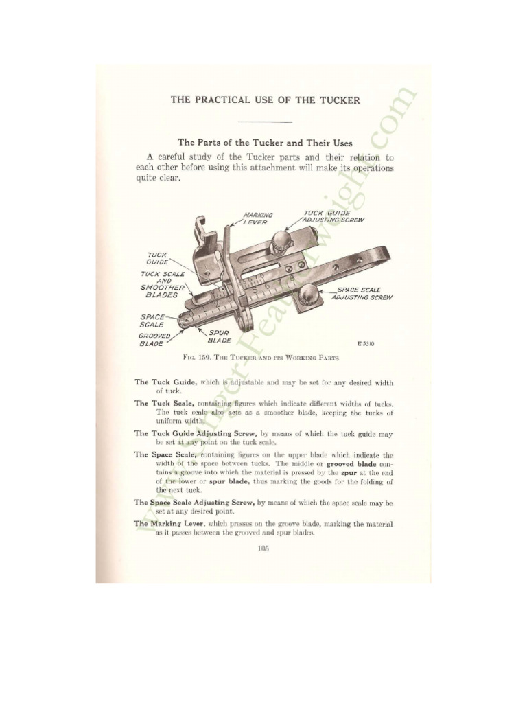 Tucker Instructions | PDF