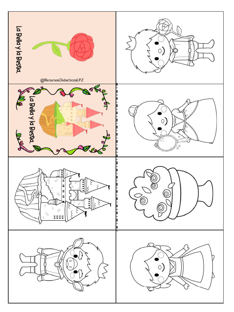 Anexo 6 Mini Libros para Colorear | PDF