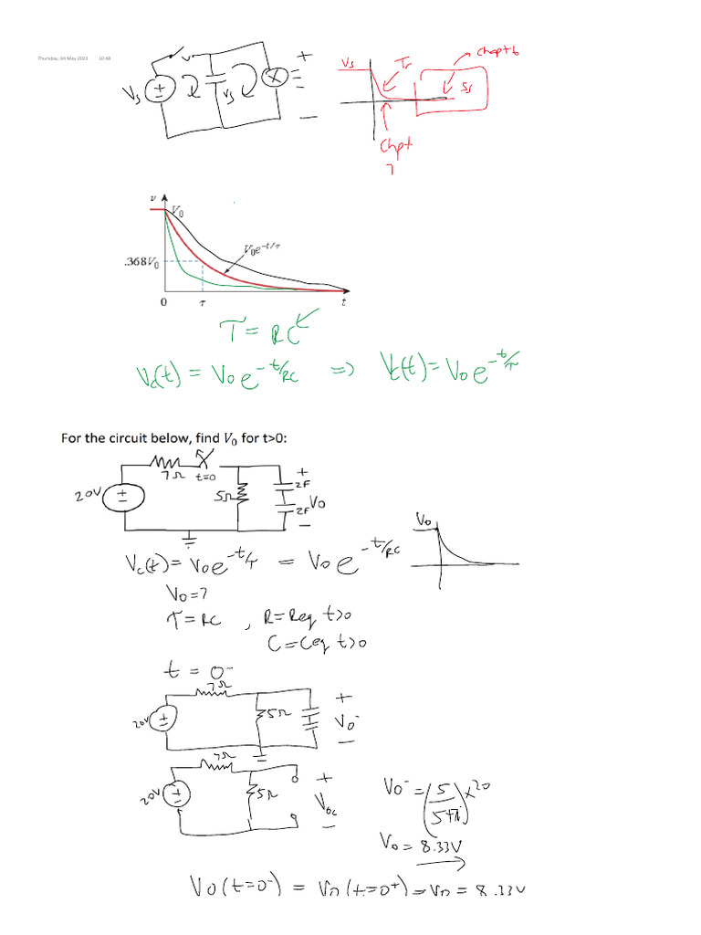 Transient Analysis Problems | PDF