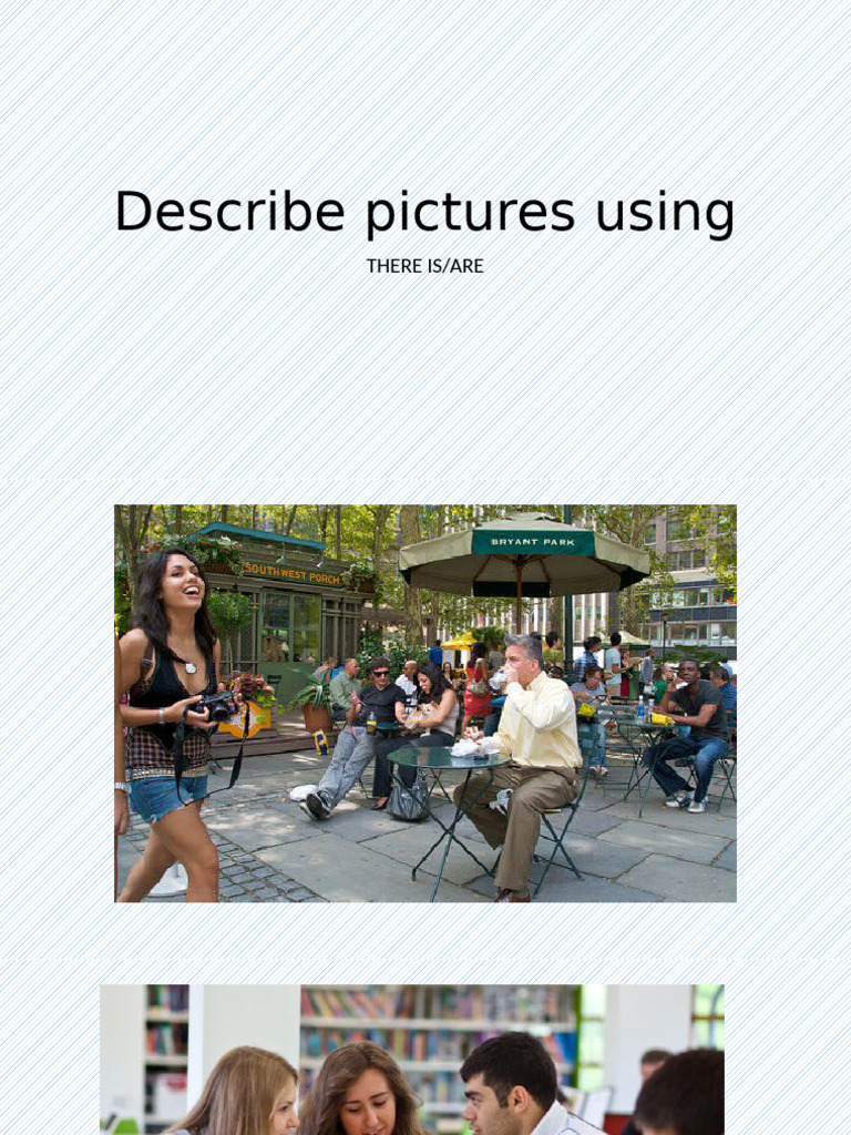 Describe Pictures-Visual Aids | PDF