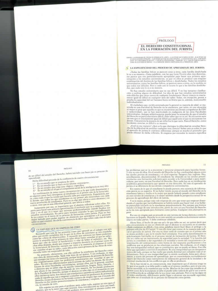 Material para la Práctica nº 1 El Derecho Constitucional (JPR y MCarrasco) | PDF