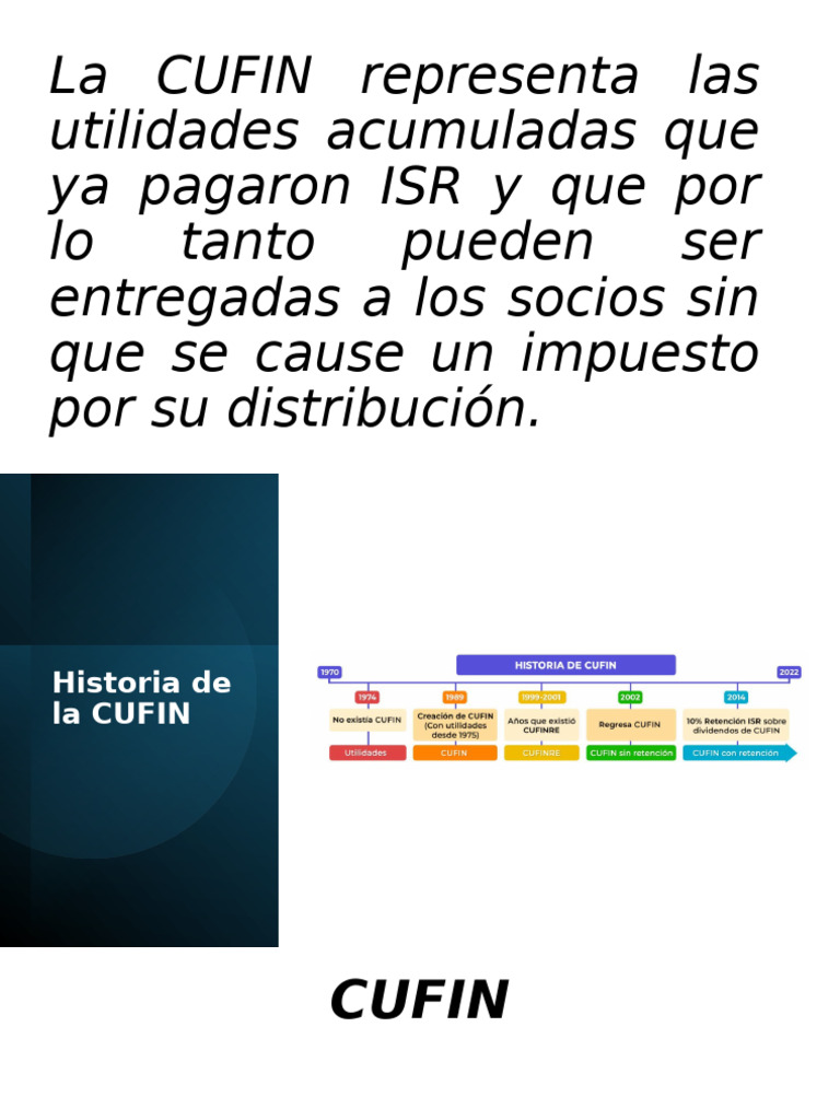 Cufin (Estudiar) | PDF | Impuesto sobre la renta | Dividendo