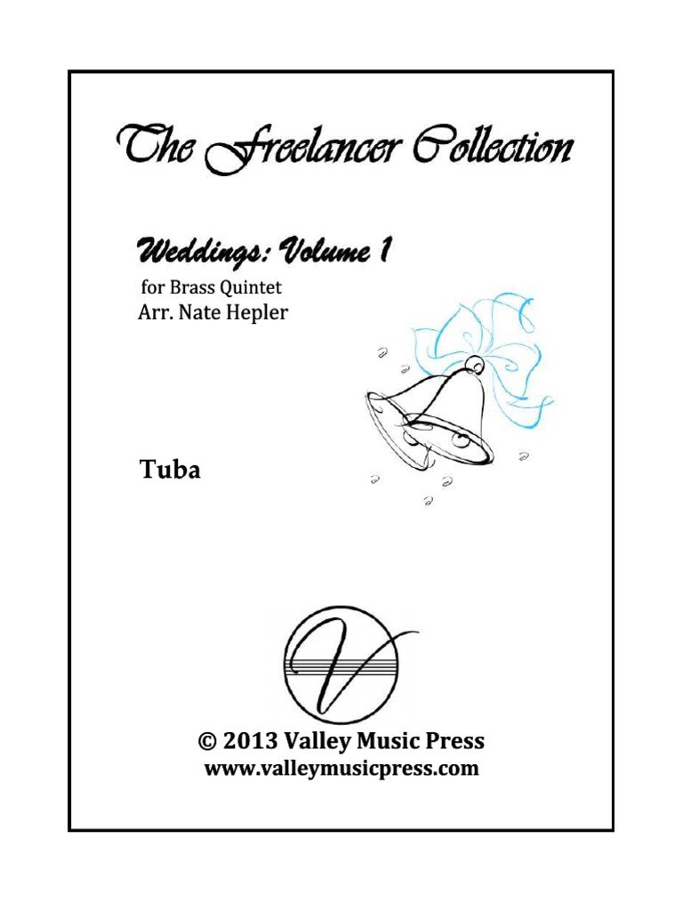 Weddings Volume 1 Tuba | PDF | Brass Instruments | Musical Compositions
