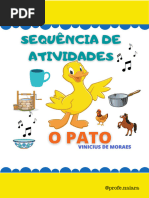 Sequência Didática O Pato Texto Ilustrado e 18 Atividades | PDF | Pato
