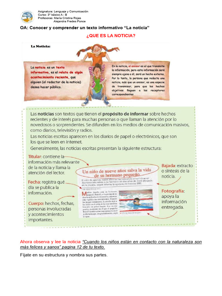 La Noticia Oa 6 | PDF