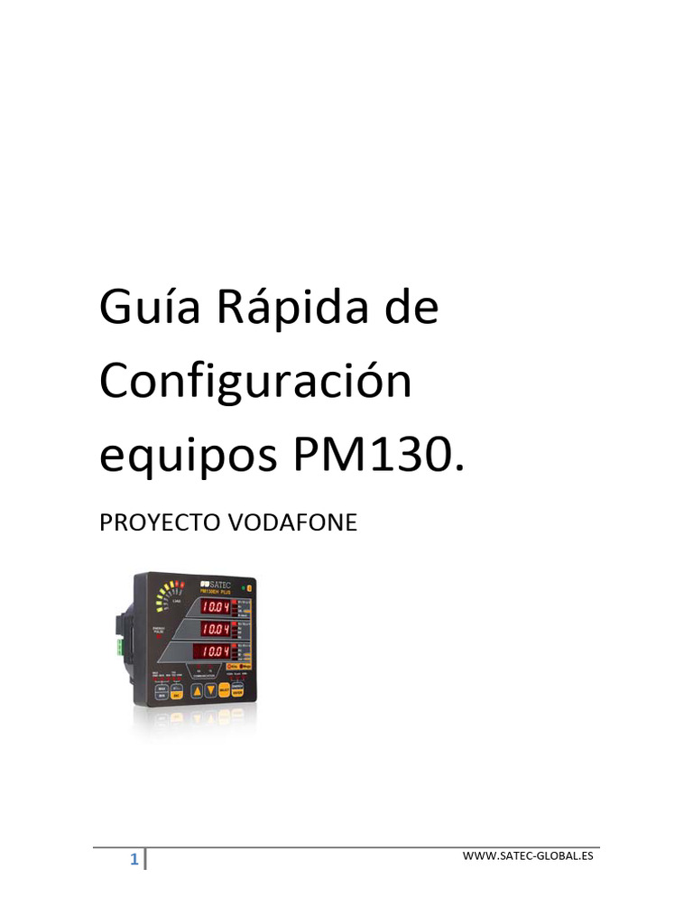 PM130 PLUS - Guia Rapida de Configuracion | PDF | Red mundial ...