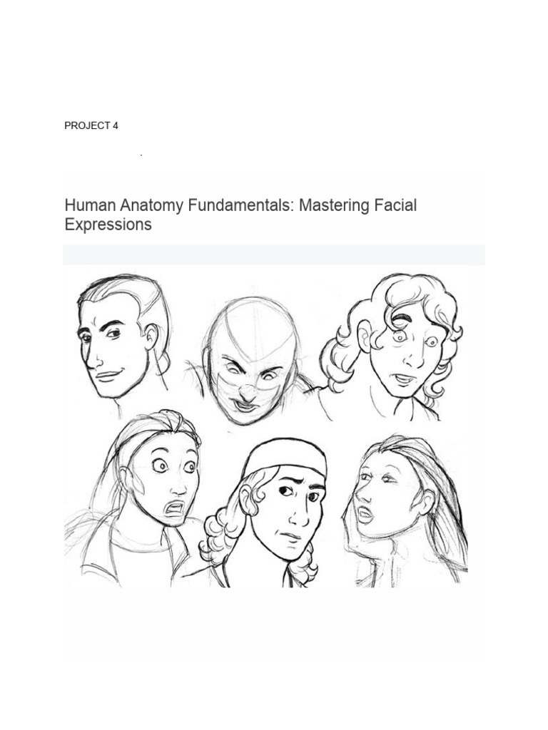 Human Anatomy Fundamentals Mastering Facial Expressions | PDF | Smile | Emotions