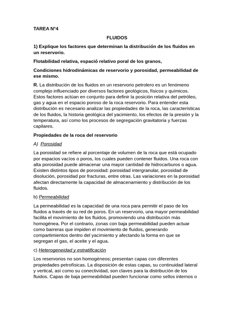 Tarea Geo 4 | PDF | Alcano | Hidrocarburos